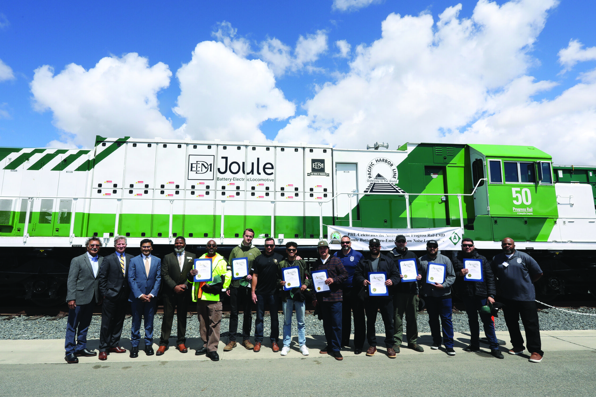 Pacific Harbor Line Moves Toward Zero-Emission Operations with More ...